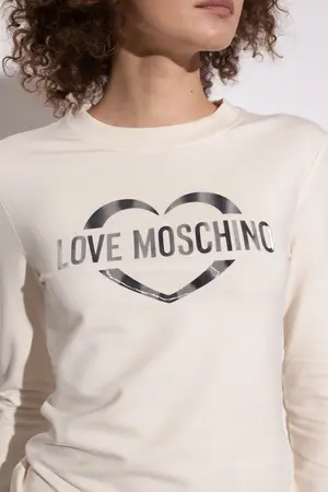 Moschino Print Crewneck Sweatshirt
