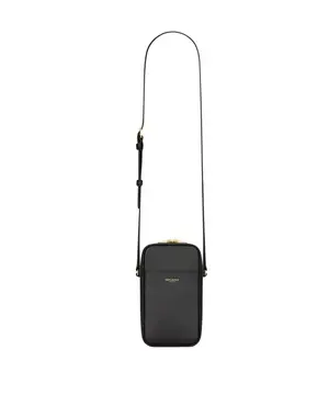 Saint Laurent Zip-up Nano Messenger Bag - Black