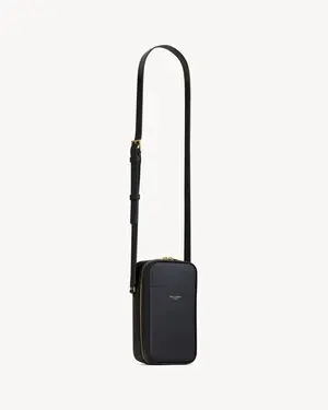 Saint Laurent Zip-up Nano Messenger Bag