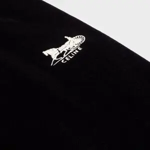 Celine Tracksuit Pants In Velvet Jersey