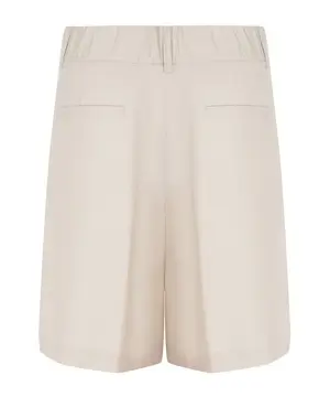 Herno Pleated High-waist Shorts