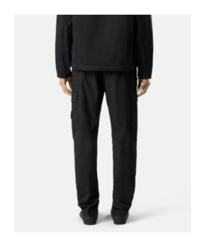 Stone Island Tapered Cargo Trousers - Black