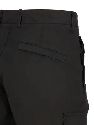 Stone Island Tapered Cargo Trousers - Black