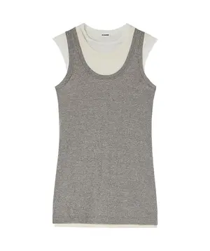 Jil Sander Textured Camis Tanks For Women