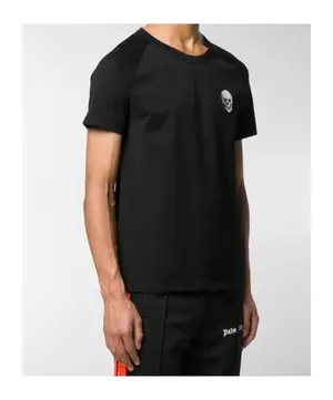 Alexander McQueen T-shirt With Round Neck And Short Sleeves