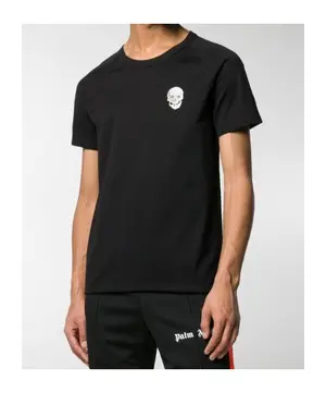 Alexander McQueen T-shirt With Round Neck And Short Sleeves
