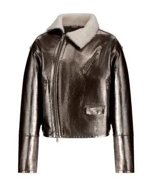 Dior Sheep Fur Blouson With Cannage Collar