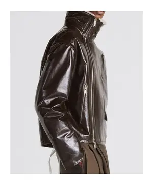 Dior Sheep Fur Blouson With Cannage Collar
