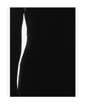 Stella McCartney V-neck Long Sleeve Midi Dress