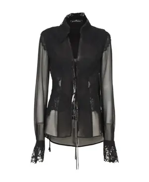 Ermanno Scervino Lace Detail Shirt - No