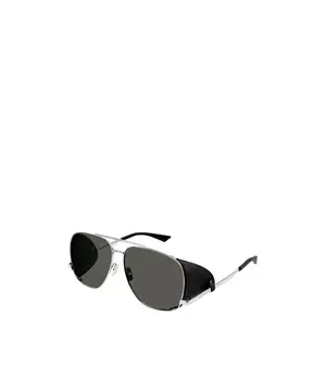 Saint Laurent Aviator Sunglasses With Logo Detail