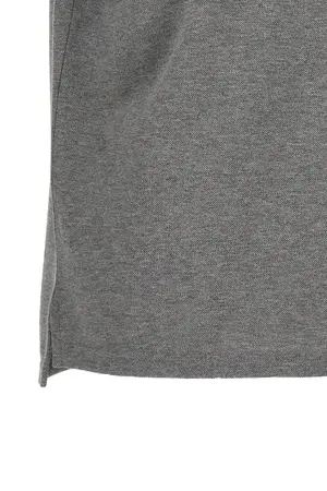 Saint Laurent Logo Embroidered Polo Shirt