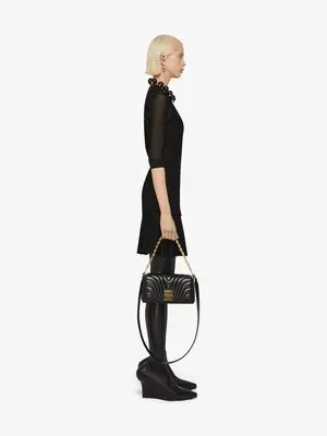Givenchy V-neck Sheer Mini Dress