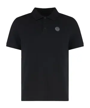 Canada Goose Beckley Logo Patch Polo Shirt - Black