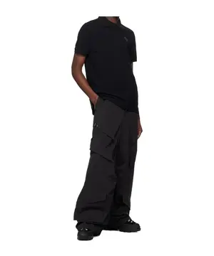 Canada Goose Beckley Logo Patch Polo Shirt - Black