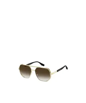 Marc Jacobs Aviator Frame Sunglasses - Brown