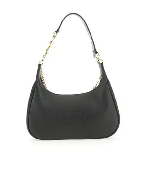 Michael Kors Logo Plaque Zip-up Shoulder Bag