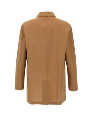Peuterey Single-breasted Coat - Brown