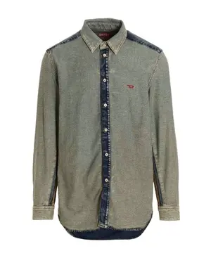 DIESEL® Inside-out Effect Denim Shirt