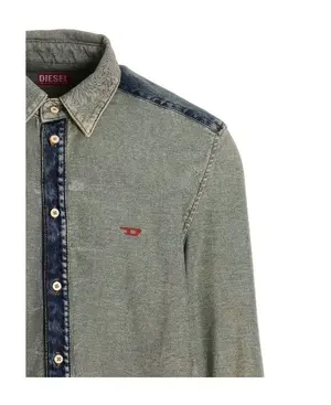 DIESEL® Inside-out Effect Denim Shirt