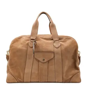 Brunello Cucinelli Zip-up Duffle Bag - Biscuit Color