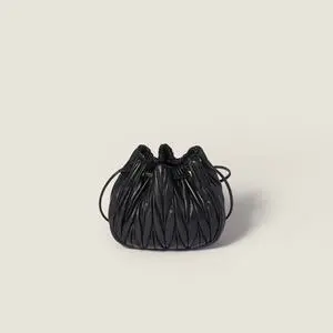 Miu Miu Matelassé Nappa Leather Pouch