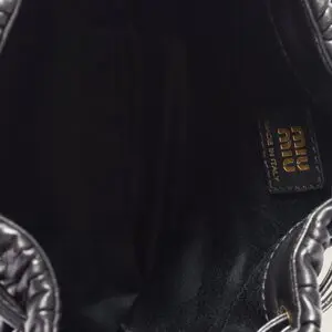 Miu Miu Matelassé Nappa Leather Pouch