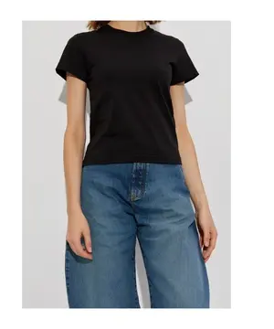 Alaïa Short Sleeve Crewneck T-shirt