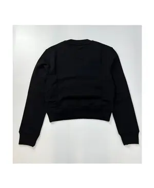 Moschino Graphic Print Crewneck Sweater - Black