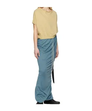 Rick Owens Drawstring Skirt - Toothpaste Color