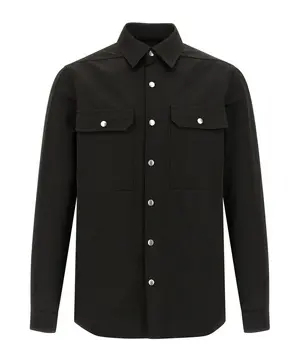 Rick Owens Outershirt Shirt - Black