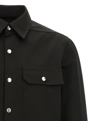 Rick Owens Outershirt Shirt - Black