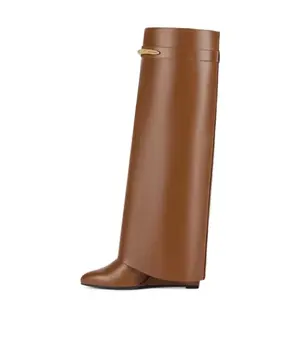 Givenchy Shark Pinch Leather Boots