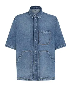Fendi Denim Shirts For Men