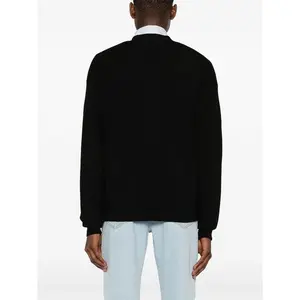 Drole De Monsieur Drôle De Embroidered Knitted Cardigan