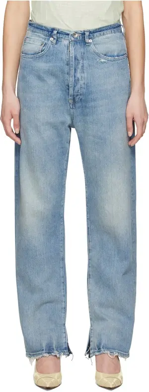 MAISON MARGIELA Buckled Denim Jeans