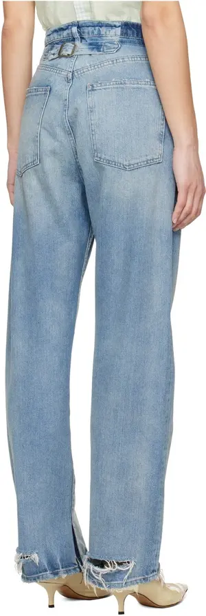 MAISON MARGIELA Buckled Denim Jeans