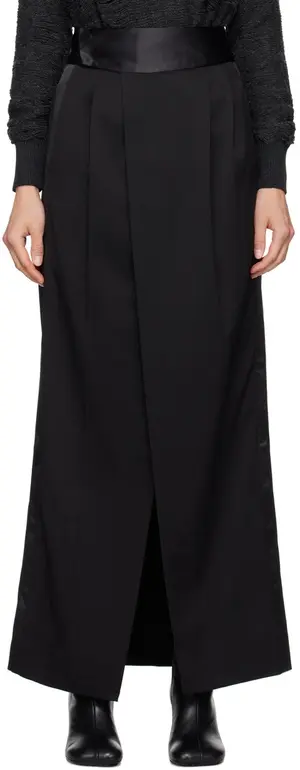 MAISON MARGIELA Pleated Maxi Skirt