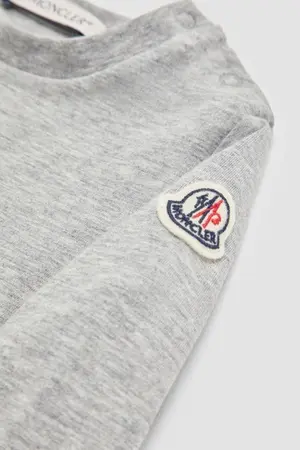 Moncler Logo Patch Long-sleeved Tracksuit Set