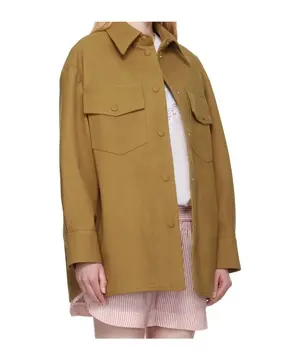 Stella McCartney Faux-suede Overshirt