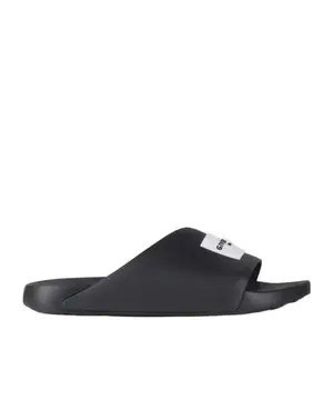 Givenchy Logo Slide Sandals - Black