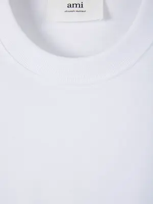 AMI Paris De Coeur Embroidered Crewneck T-shirt