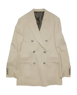 Acne Studios Double-breasted Cotton-blend Blazer - No