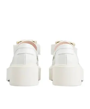 ROGER VIVIER Embellished Loafers - White