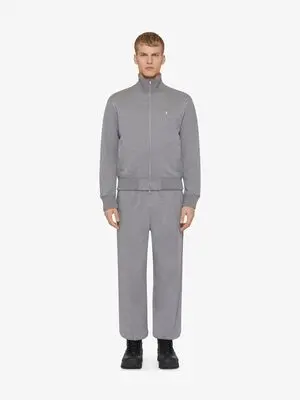 Givenchy 4g Detailed Track Jacket - Gray