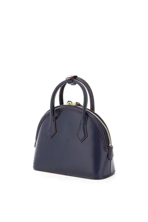 Mcm Logo Plaque Tote Bag - Black