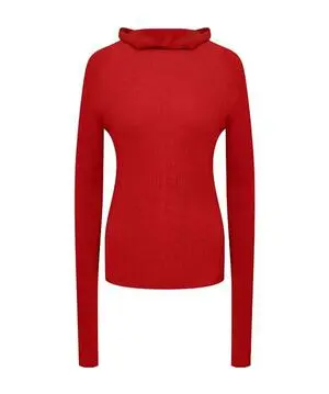 Jil Sander Ribbed Sweatshirts Hoodies For Women