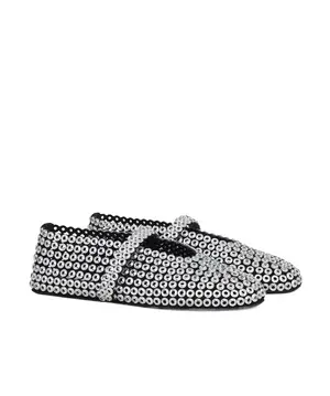 Alaïa Embellished Ballet Flats