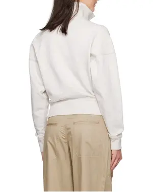 Isabel Marant Étoile Ross Logo Zip-up Sweatshirt - Nude
