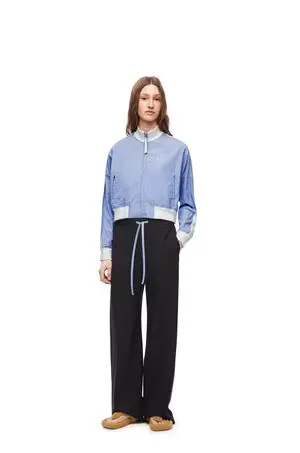 Loewe Striped Cotton Track Jacket